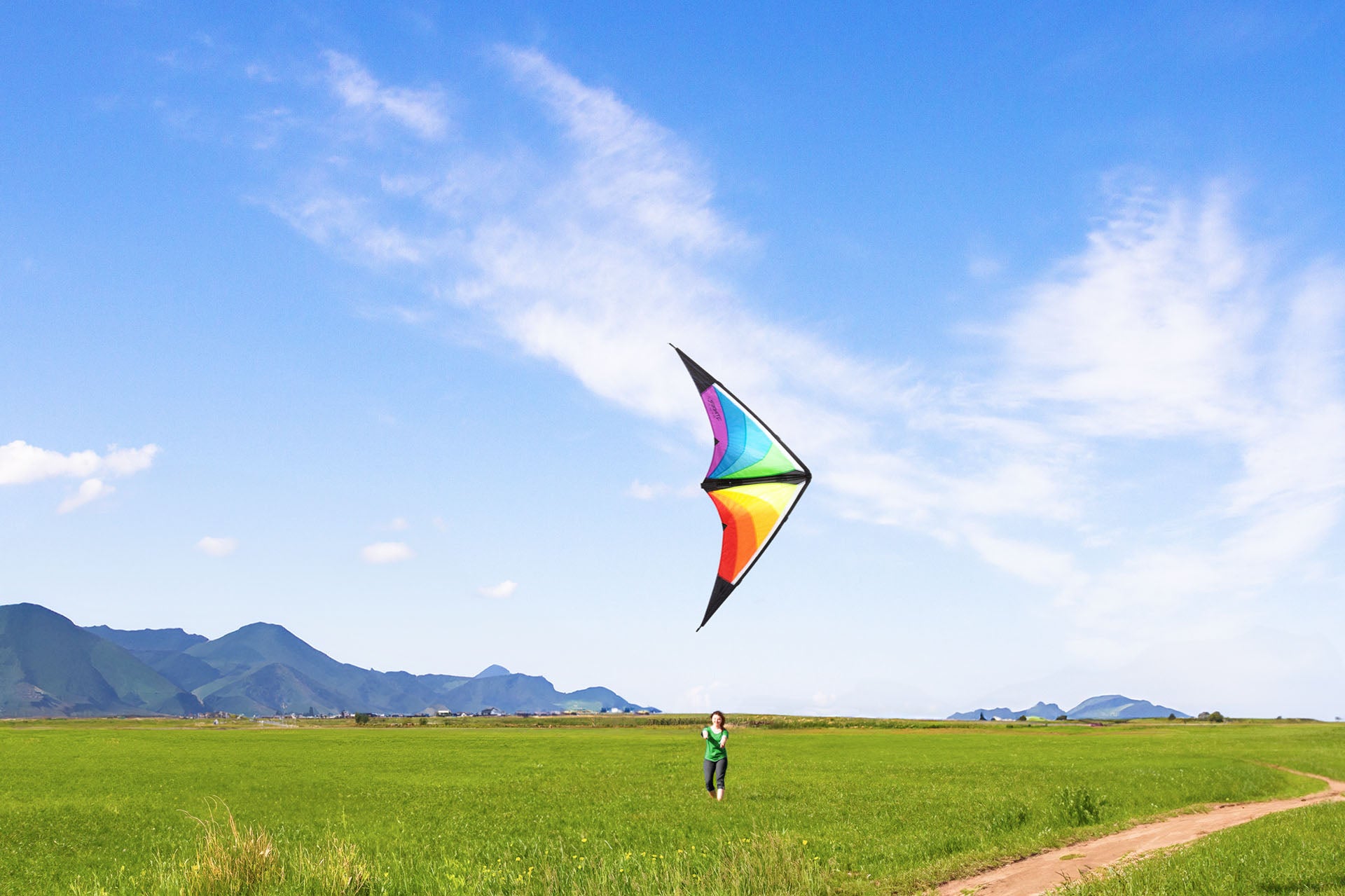 Kites for sale Single line kites are great for kids or beginners.